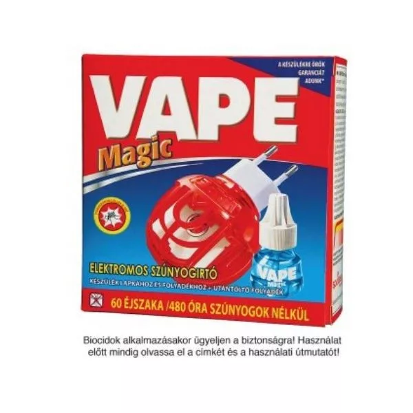Szúnyogriasztó elektromos folyadékos Vape - Agrokisgépcenter